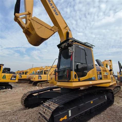 Original Japan Used Komatsu PC210 Excavator For Sale Komatsu Excavator