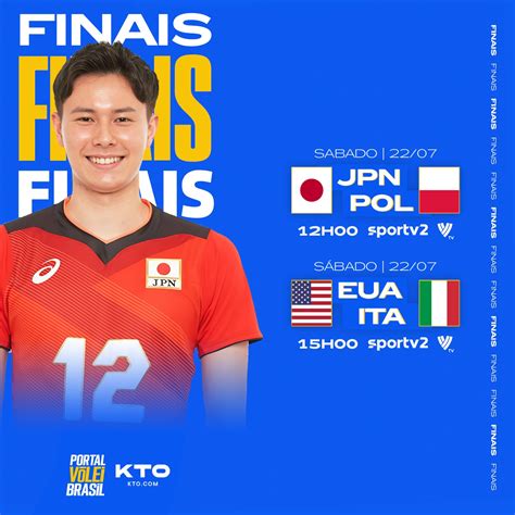 Portal Vôlei Brasil on Twitter Agenda das semifinais da VNL