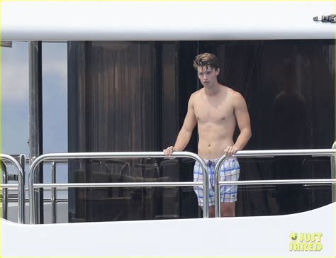 Patrick Schwarzenegger Shirtless St Tropez Vacation Continues Photo