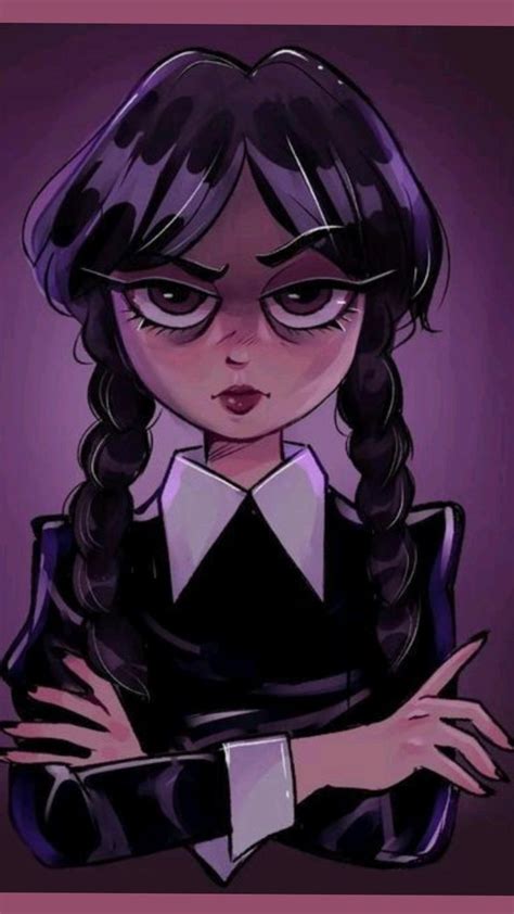 Wednesday Adams Wednesday Addams Girls Cartoon Art Cute Drawings