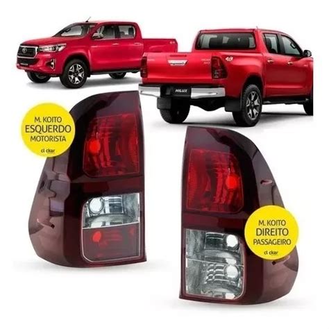 Lanterna Traseira Toyota Hilux Fum Koito Parcelamento