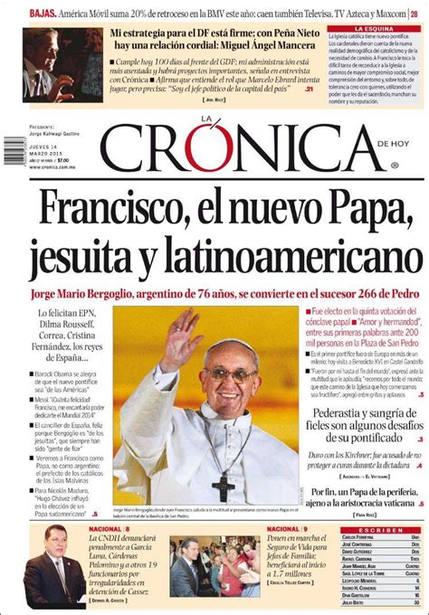 Periódico La Crónica de Hoy México Periódicos de México Edición de
