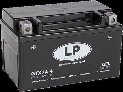 Landport Gel Accu Mg Gtx A Ytx A Bs China Scooter Bol