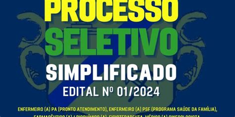 PROCESSO SELETIVO SIMPLIFICADO 2024 Site Prefeitura