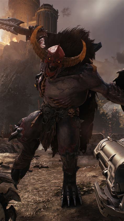 DOOM The Dark Ages Demon 4K 1603b Wallpaper IPhone Phone