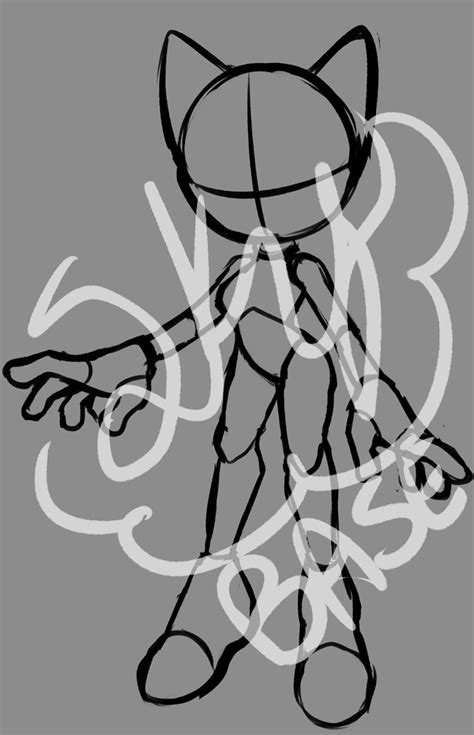 Female Sonic Base Sky S Ko Fi Shop Ko Fi Where Creators Get