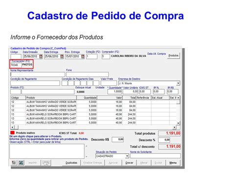 Aprender Sobre 73 Imagem Modelo Pedido De Compras Br Thptnganamst Edu Vn