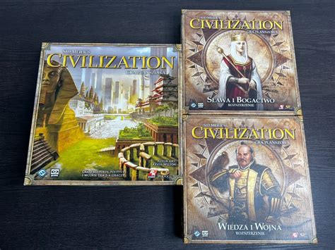 Civilization Gra Planszowa Dodatki Cywilizacja Warszawa Kup Teraz