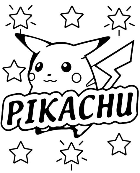 Pikachu Coloring Pages Free Printable Printable Chibi Coloring Pages