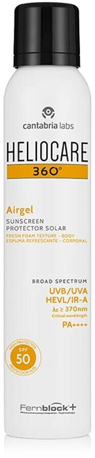 Heliocare 360 Airgel Body SPF 50 200ml Ab 20 10 Preisvergleich