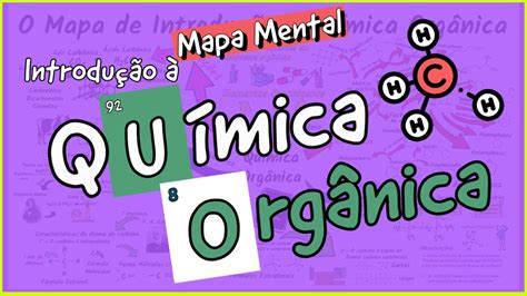 Introdu O Qu Mica Org Nica Mapa Mental Resumo Youtube