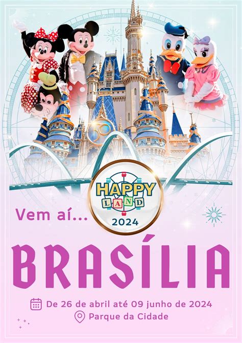 Parque de diversões Happy Land inaugura nesta sexta feira 26 no