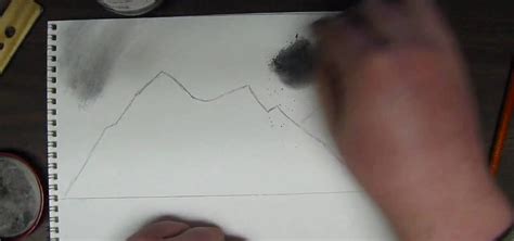 How To Draw A Mountain Landscape For Beginners Easy