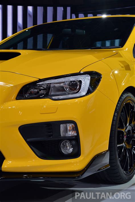 Tokyo 2015 Subaru WRX STI S207 Unveiled For Japan Subaru S207 Tokyo