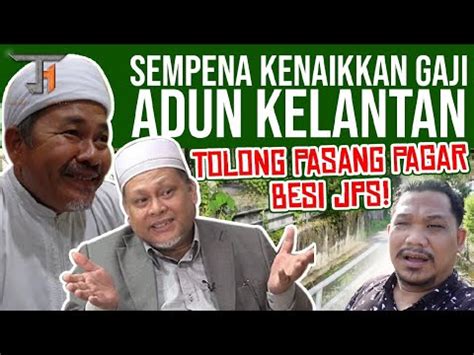 Sempena Kenaikkan Gaji Adun Kelantan Tolong Pasang Pagar JPS Di Bunut
