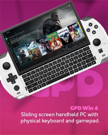 Amazon GPD Win 4 2024 Handheld Gaming PC With AMD Ryzen 7 8840U