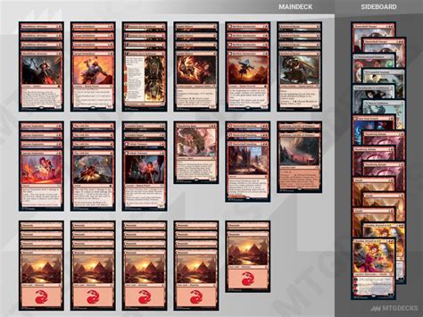 Red Deck Wins A Standard Deck By Styro Mtg Decks