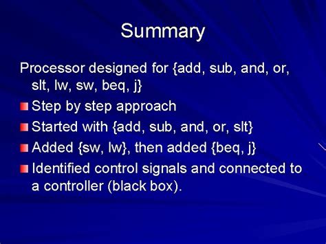 CSL 211 Computer Architecture Processor Design Introduction 30