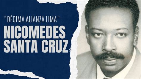 Nicomedes Santa Cruz Décima al Alianza Lima YouTube