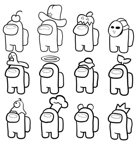 Dibujos De Among Us Para Colorear Y Para Imprimir Fotodtp Porn Sex