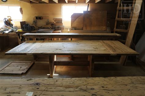 Ontario Barnwood Table For A Milton Home Blog