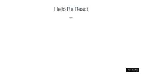 BoxPistols Hello Re React 21 10 09 Codesandbox