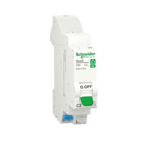Disjoncteur Modulaire Embrochable Resi9 XE 1P N Courbe C 16A 1