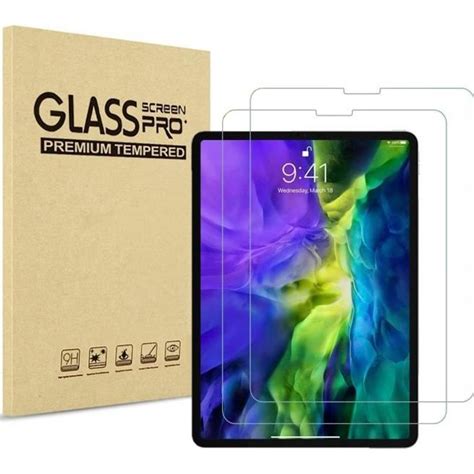 Verre Trempé pour iPad PRO 11 pouces modèle 2020 Pack 2 Film