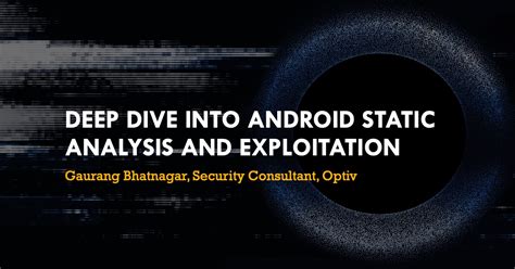 Source Zero Con Deep Dive Into Android Static Analysis And