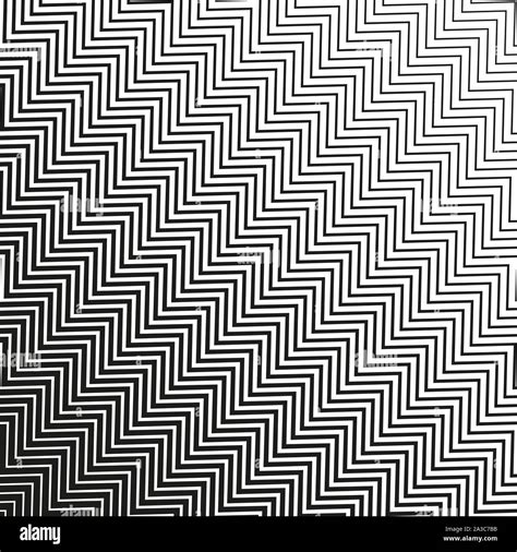 Halftone Background Wavy Zig Zag Diagonal Parallel Lines Abstract