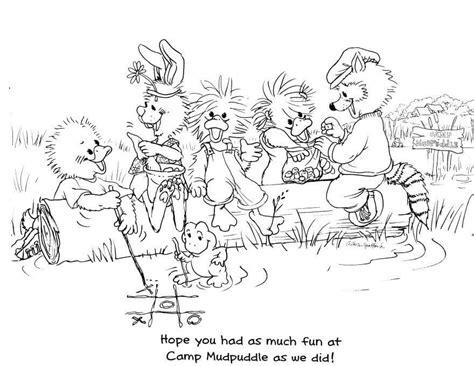 Characters from Suzy s Zoo 4 Färbung Seite Kostenlose druckbare