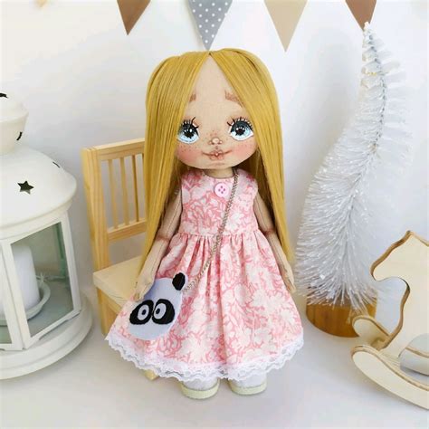 Кукла игровая с одеждой текстильная кукла с набором одежды в интернет