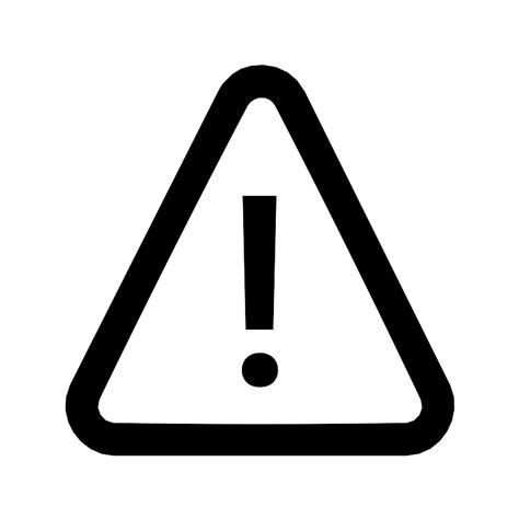 Warning Triangle Vector SVG Icon SVG Repo