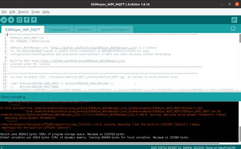 error compiling mqtt example multiple libraries were found for wifi h · issue 3 · khoih