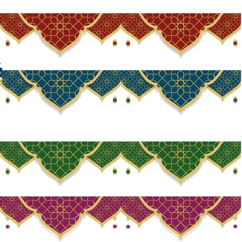 Set Of Frames Arabic Frame Islamic Design Arabic Wedding Shapes