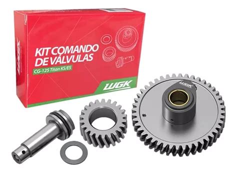 Kit Arvore Comando Válvulas Cg Titan 2000 Fan 125 Wgk Parcelamento