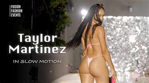 Jade Ramey In Slow Motion Miami Swim Week 2023