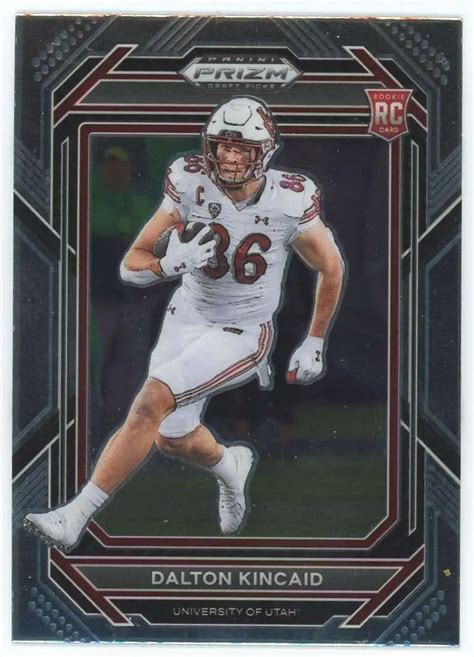 NFL 2023 Panini Prizm Draft Picks Single Card Dalton Kincaid 157 Rookie