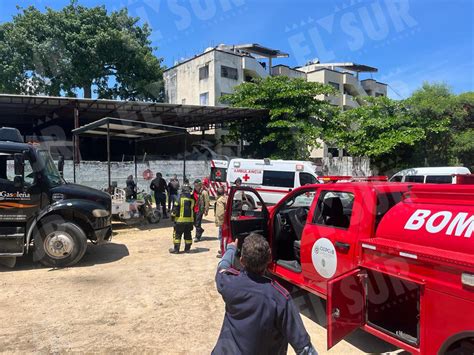 Deja tres heridos la explosión de un tanque de gas LP en Acapulco El