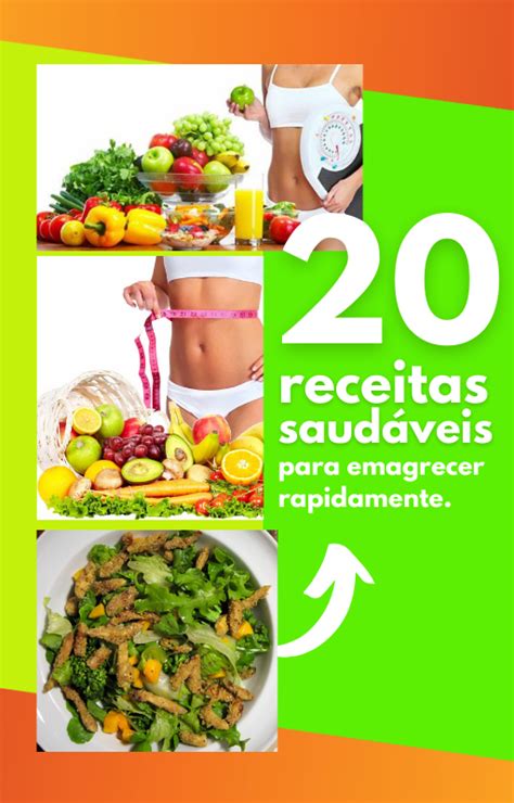 20 receitas saudavéis para emagrecer rapidamente Helder Pereira Hotmart