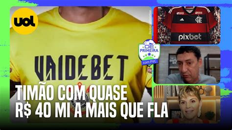 PATROCÍNIO MÁSTER DO CORINTHIANS RENDE QUASE R 40 MILHÕES A MAIS POR