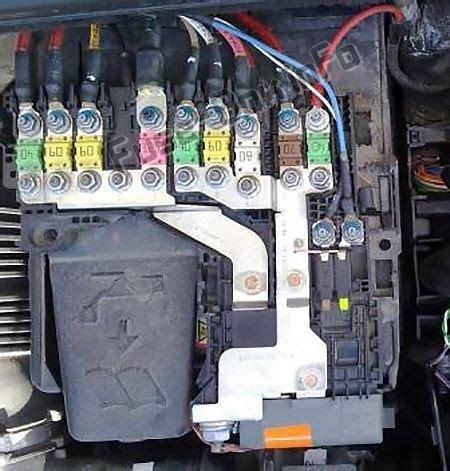 Schéma de fusibles et relais pour Citroën C4 2011 2017 schémas de