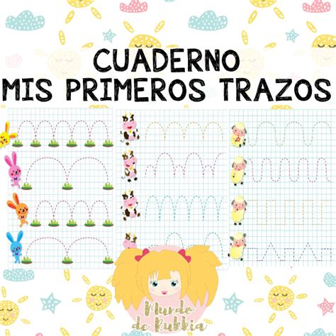 Cuaderno Mis Primeros Trazos De Preescolar Mundo De Rukkia