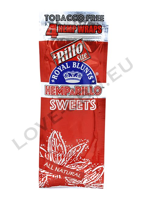HEMPARILLO BLUNT AU FEUILLE DE CHANVRE HEMP ROYAL BLUNTS BLUNT SANS