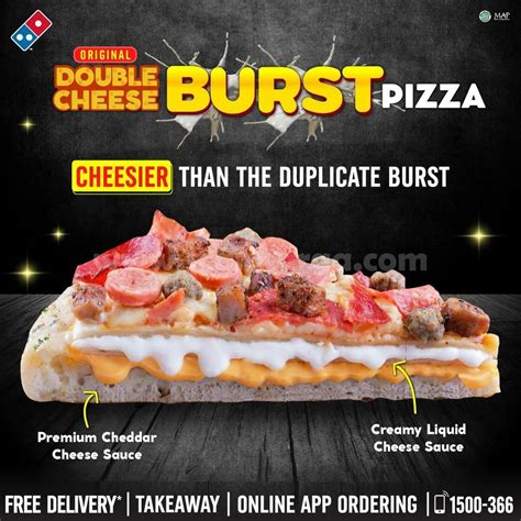 Dominos Pizza Promo Harga Spesial Double Cheese BURST Disc 35 Scanharga