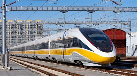 China probó el tren bala más rápido del mundo su velocidad supera los