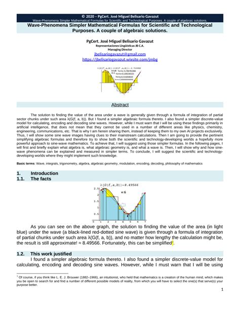 pdf wave phenomena algebraic simplification