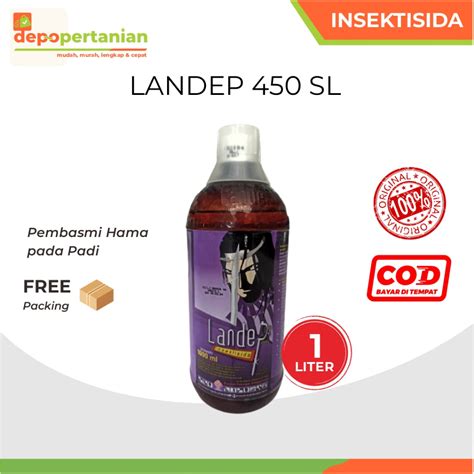 Jual Insektisida Landep Liter Dimehipo Obat Hama Wereng Coklat
