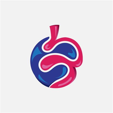 Diseño artístico del logotipo de vektor Vector Premium