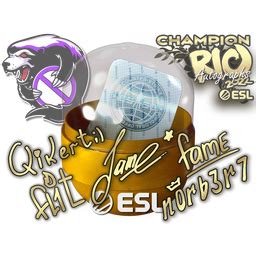 Rio 2022 Champions Autograph Capsule Autograph Sticker Capsule CS